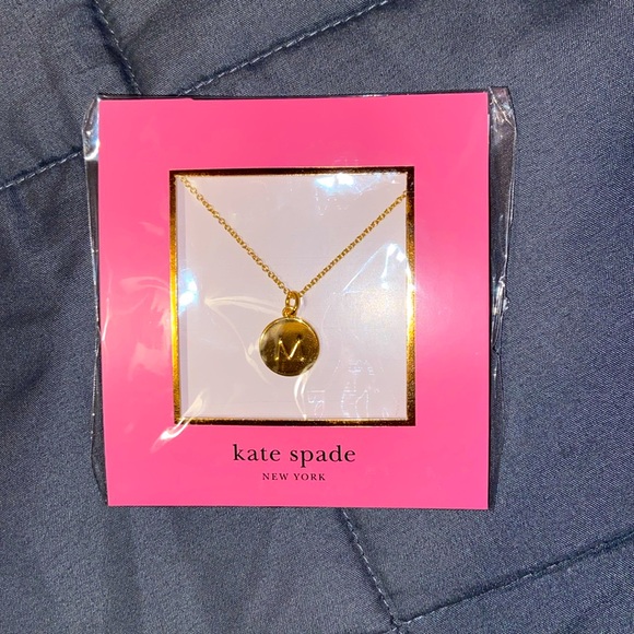 kate spade | Jewelry | Kate Spade Gold Letter M Necklace | Poshmark